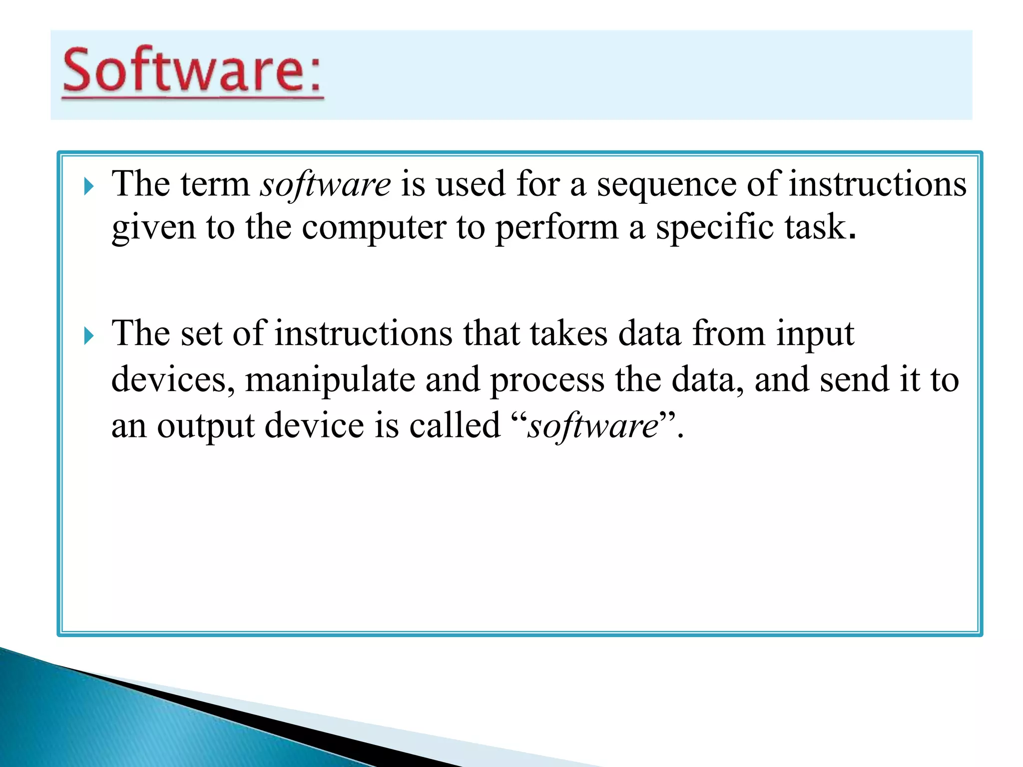 Software And Its Types Pptx Computer Software And Applications Computing