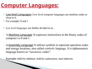Software and its Types use of software types | PPT