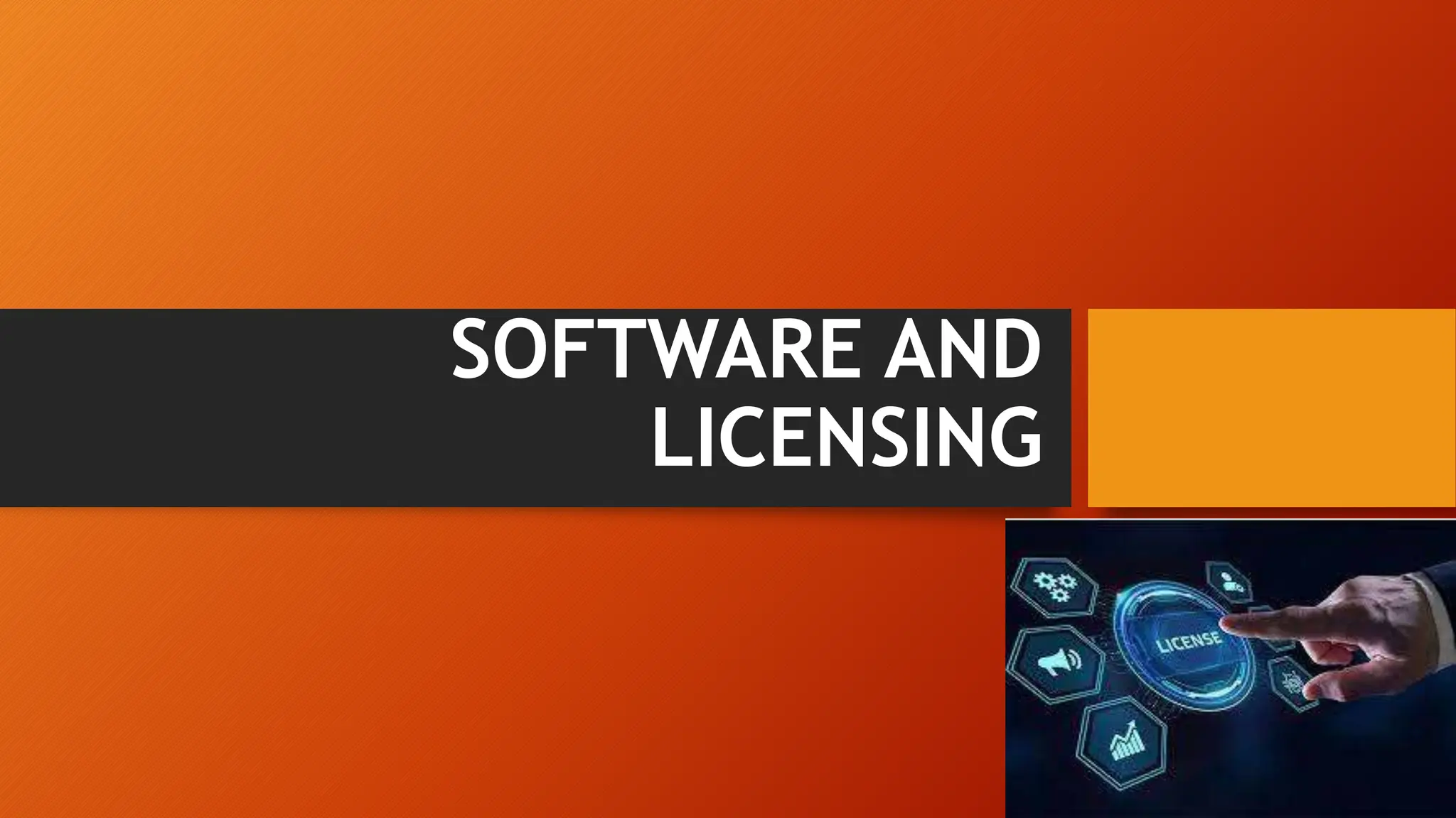 SOFTWARE AND LICENSING.pptx | Shareware and Freeware | Computer Software and Applications