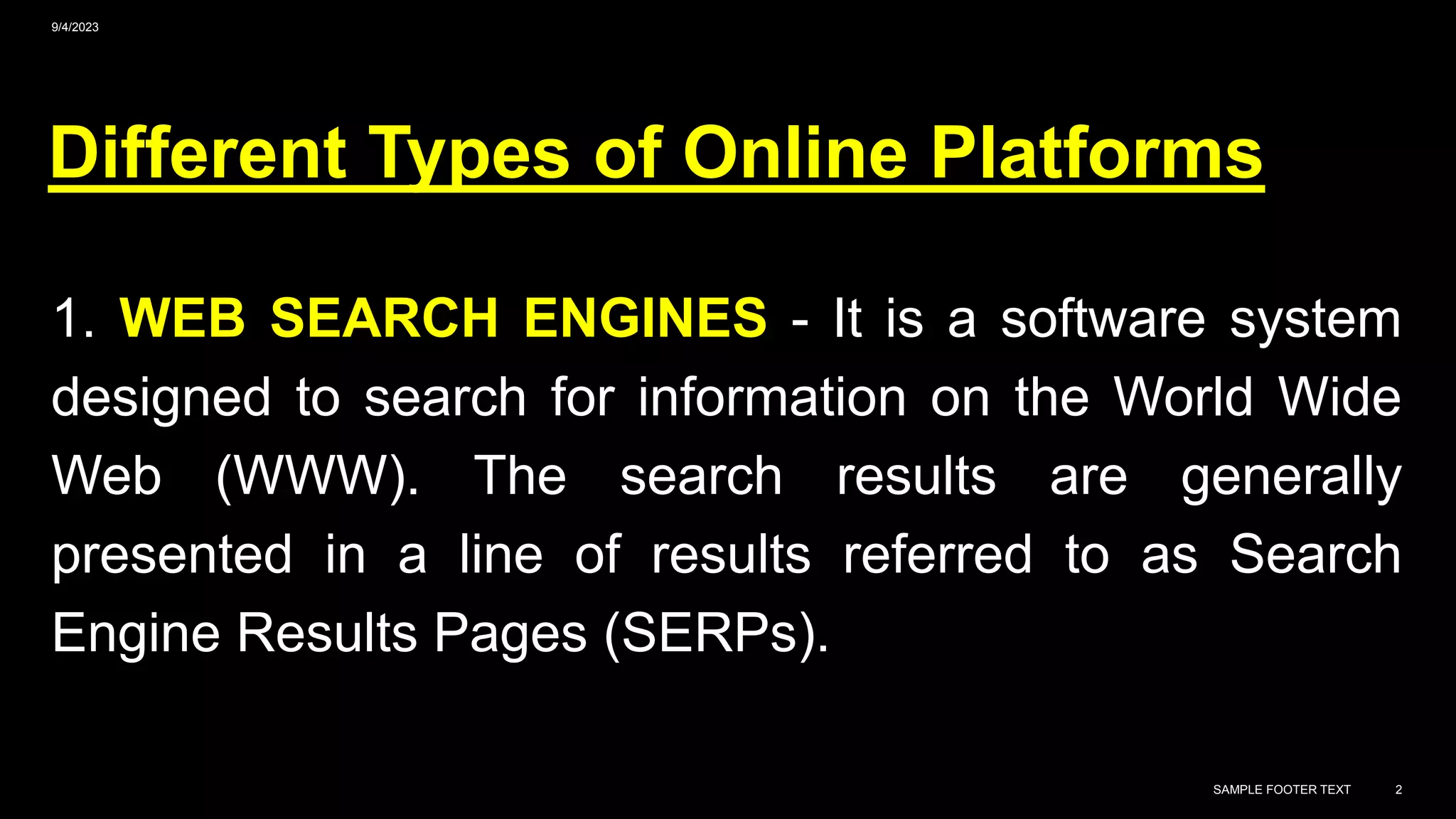Software Applications and Platforms.pptx | Social Networking | Internet
