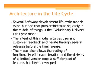Software archiecture lecture08 | PDF | Programming Languages | Computing