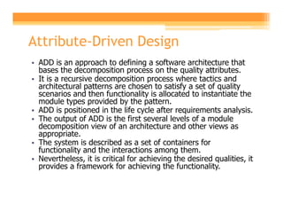 Software archiecture lecture08 | PDF | Programming Languages | Computing
