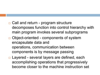 Software architecture | PPTX