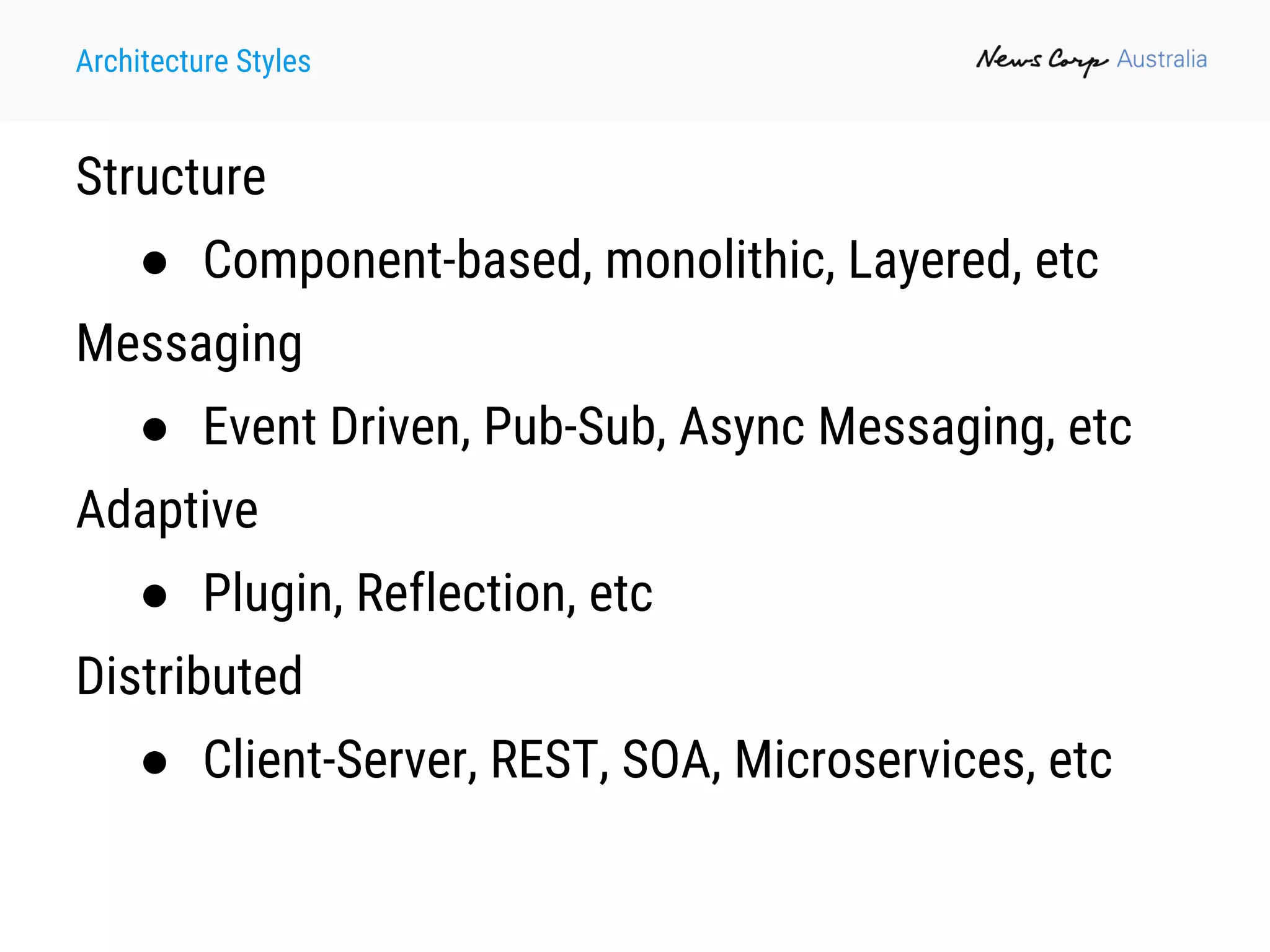 Modern Agile Software Architecture Ppt