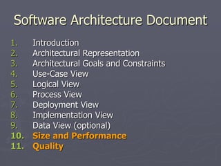 Software architecture | PPT