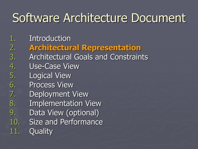 Software architecture | PPT
