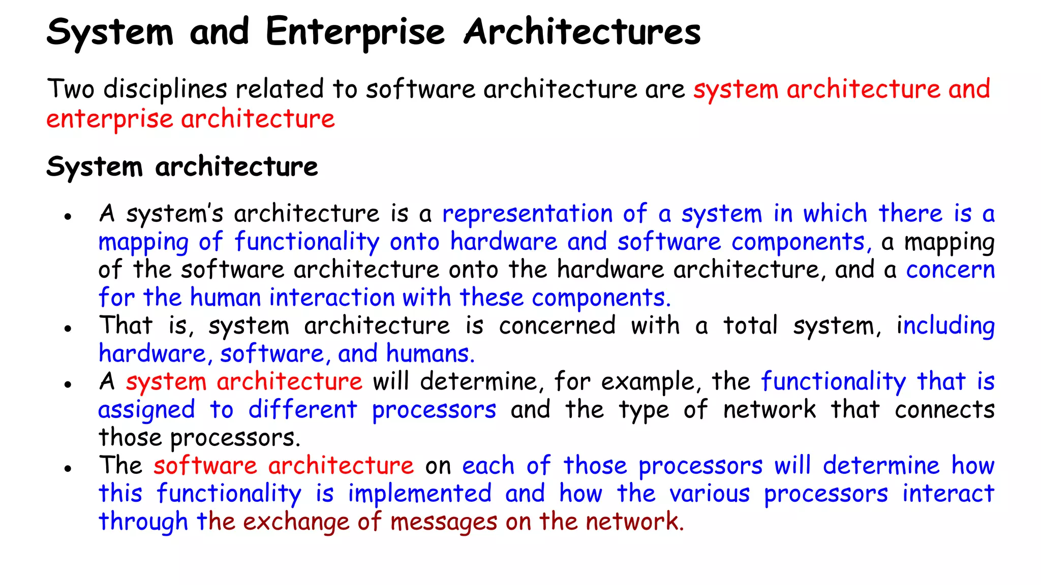 Software architecture by Dr.C.R.Dhivyaa, Assistant Professor,Kongu ...