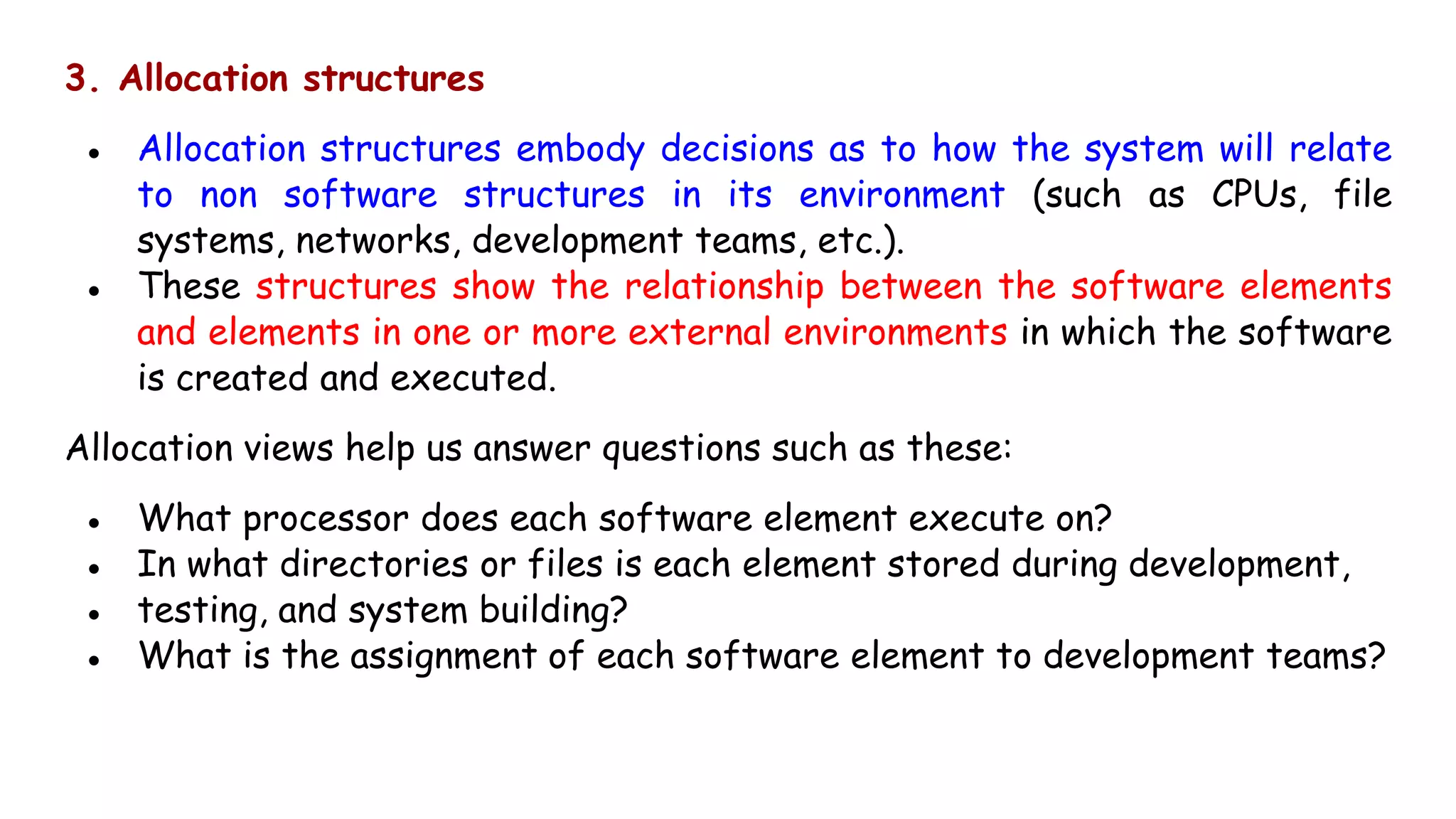 Software architecture by Dr.C.R.Dhivyaa, Assistant Professor,Kongu ...