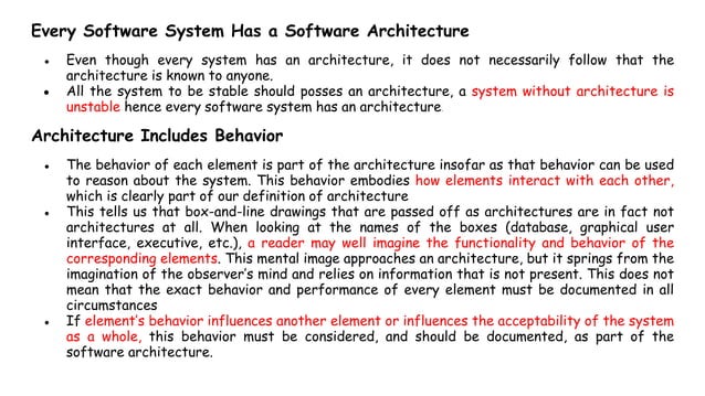 Software architecture by Dr.C.R.Dhivyaa, Assistant Professor,Kongu ...