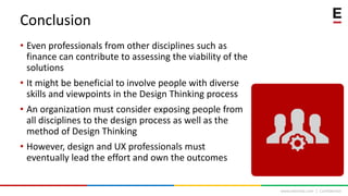 Software Architecture and Design Thinking | PPT