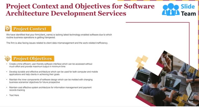 Software Architecture Development Proposal PowerPoint Presentation ...
