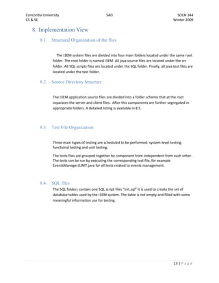 Software Architecture Document Final | PDF | Databases | Computer Software and Applications