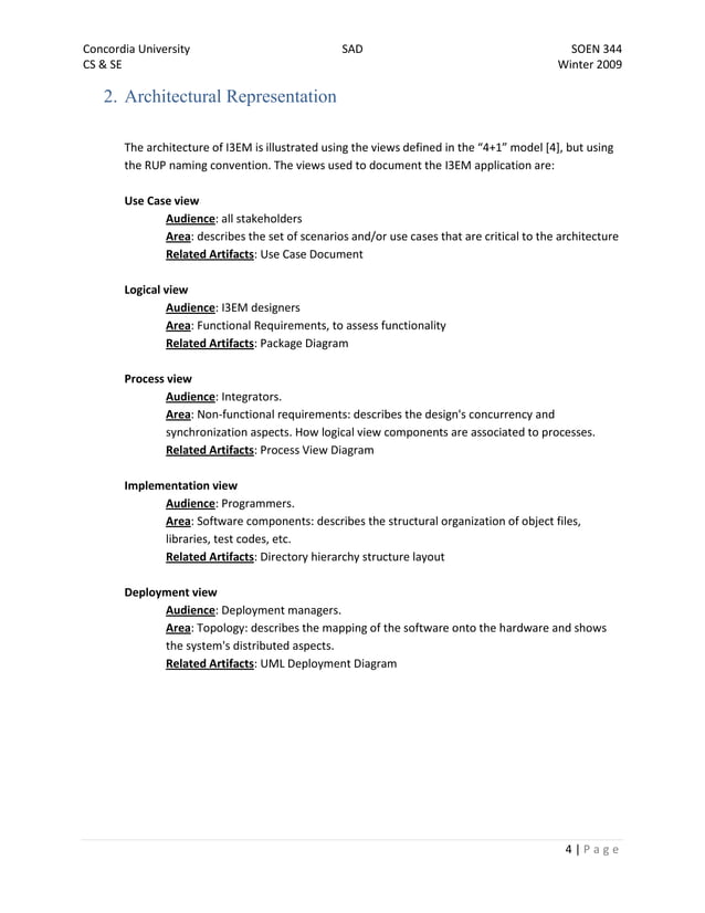 Software Architecture Document Final | PDF | Databases | Computer Software and Applications