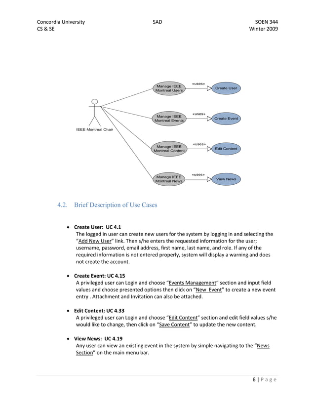 Software Architecture Document Final | PDF | Databases | Computer Software and Applications