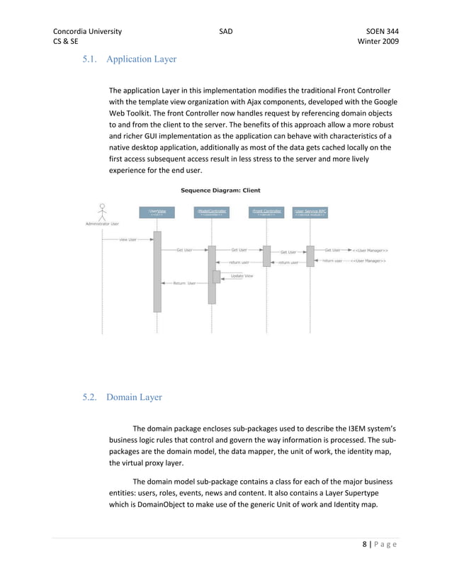 Software Architecture Document Final | PDF | Databases | Computer Software and Applications