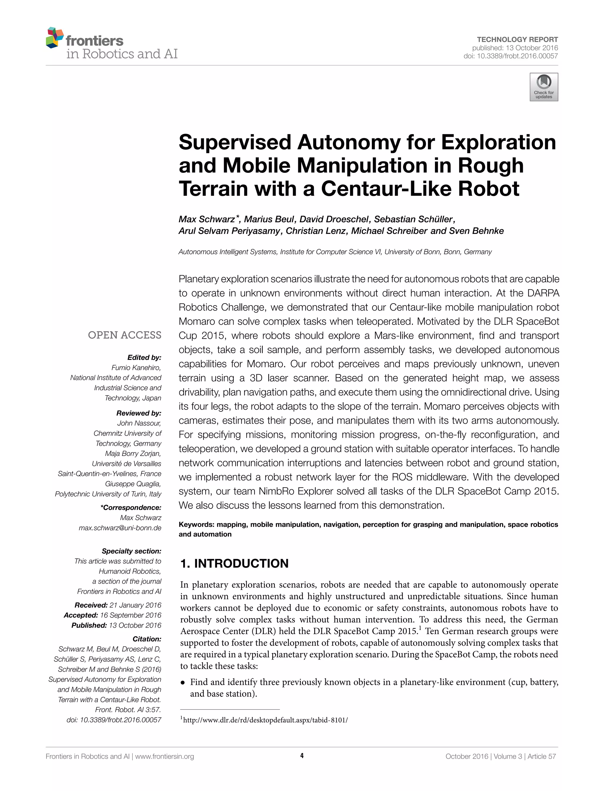 Software Architecture For Humanoid Robots Pdf Desktop Publishing Computer Software And