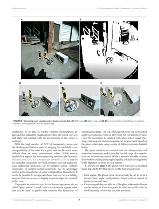 Software architecture for humanoid robots | PDF