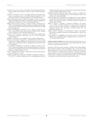 Software architecture for humanoid robots | PDF