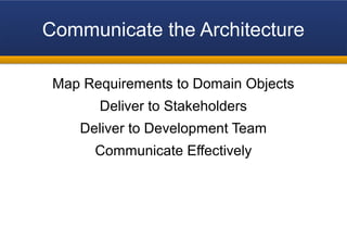 Software Architecture From Requirements | ODP | Cloud Computing | Internet