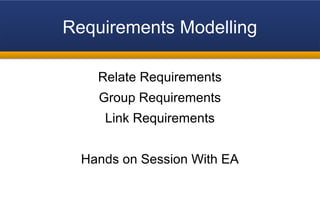 Software Architecture From Requirements | ODP | Cloud Computing | Internet