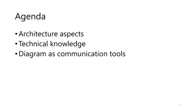 Software Architecture Fundamentals Part-1-Architecture soft skills | PPTX | Technology & Computing