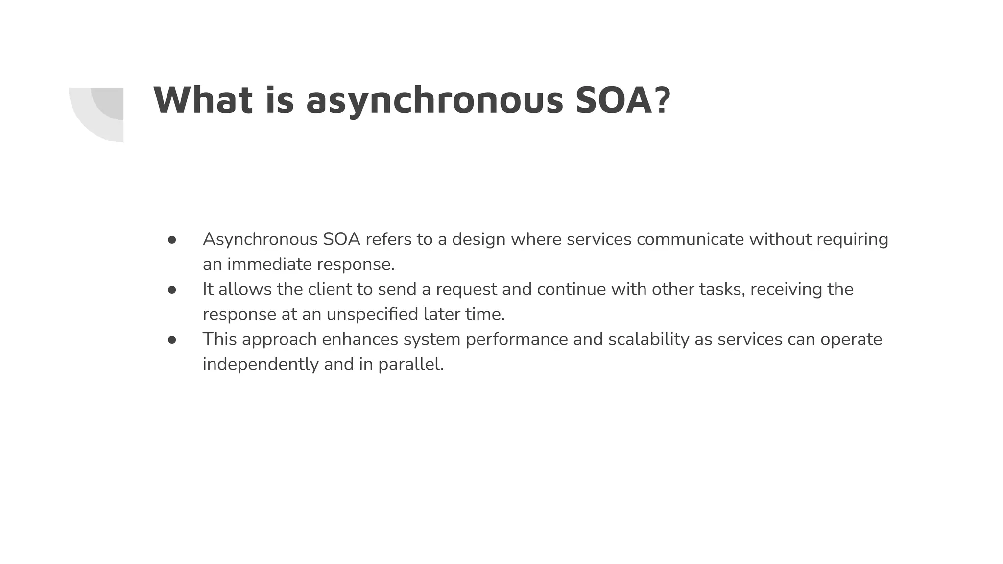 "Building Asynchronous SOA for Modern Applications", Sai Pragna ...
