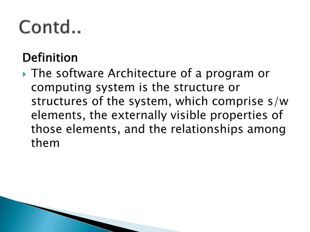 Software architecture in practice unit1 1 | PPTX