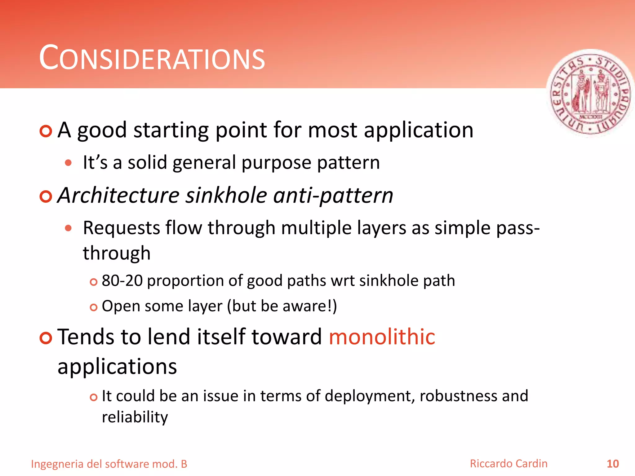 Software architecture patterns | PPTX