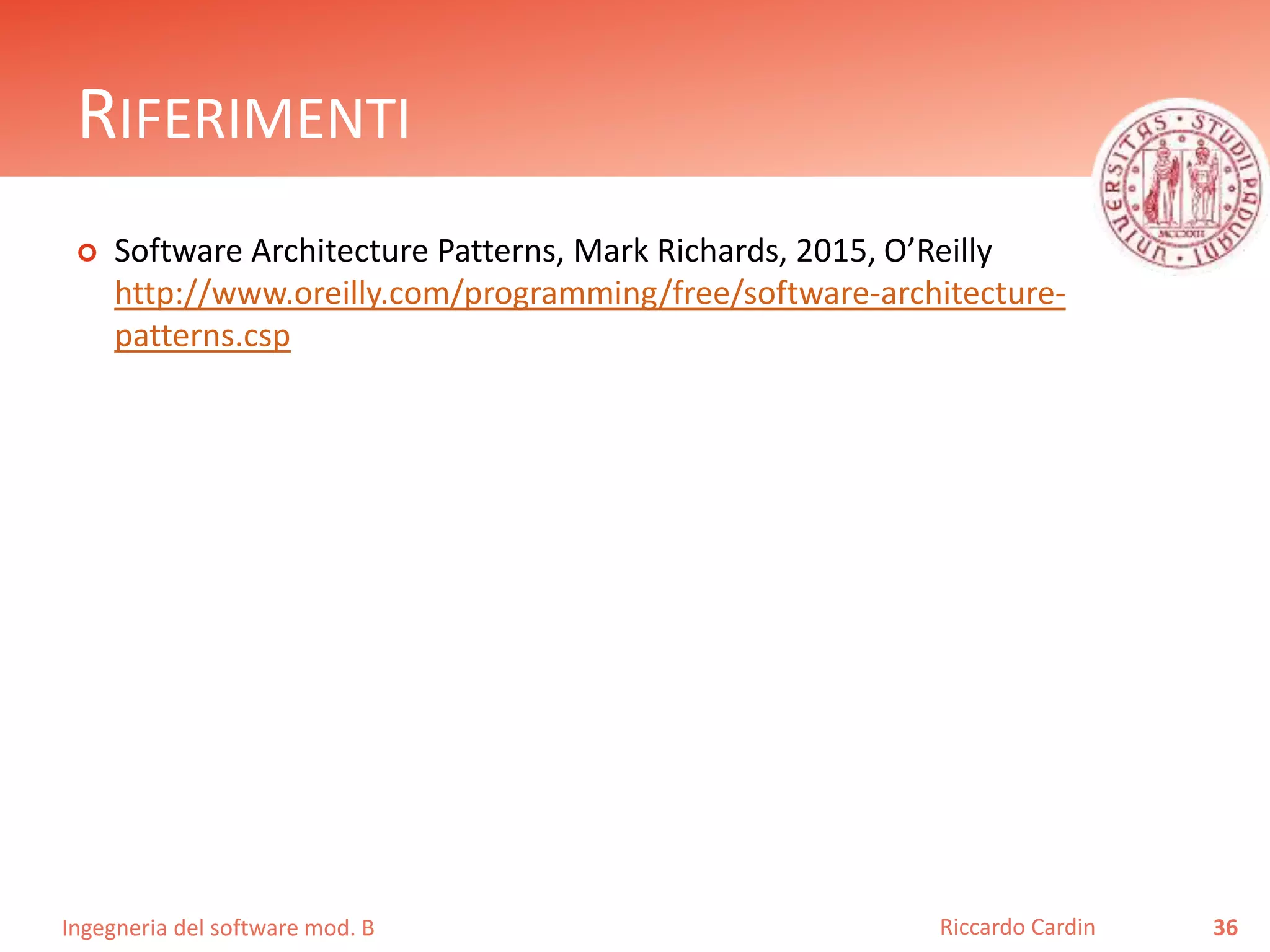 Software Architecture Patterns Pptx Programming Languages Computing