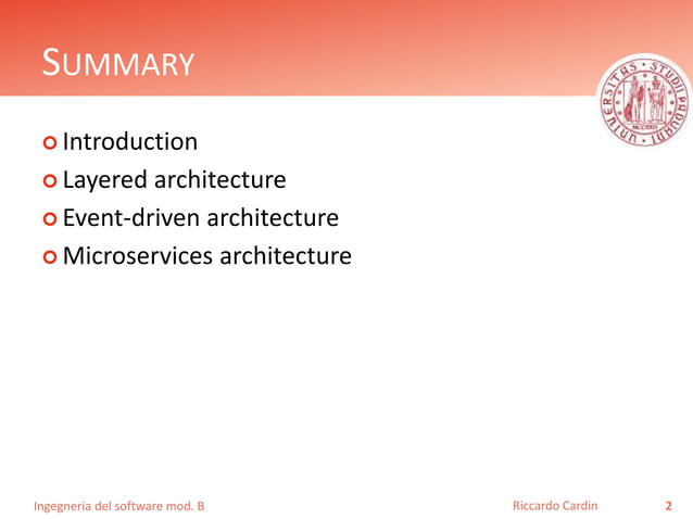 Software Architecture Patterns Ppt
