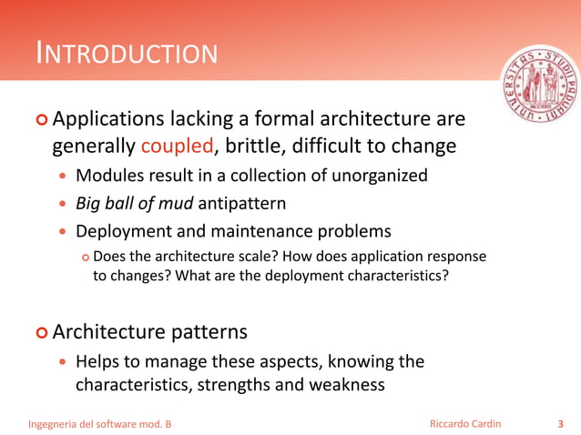 Software architecture patterns | PPT