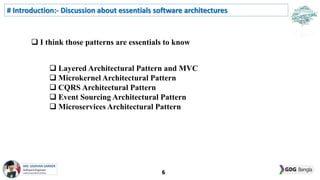 Software architecture patterns | PPTX | Databases | Computer Software ...