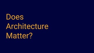 Software architecture, Patterns for Scale | PPT