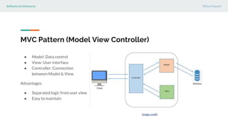 Software architectures | PPT