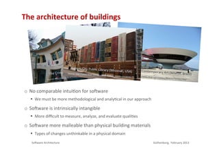 An introduction to software architectures | PDF