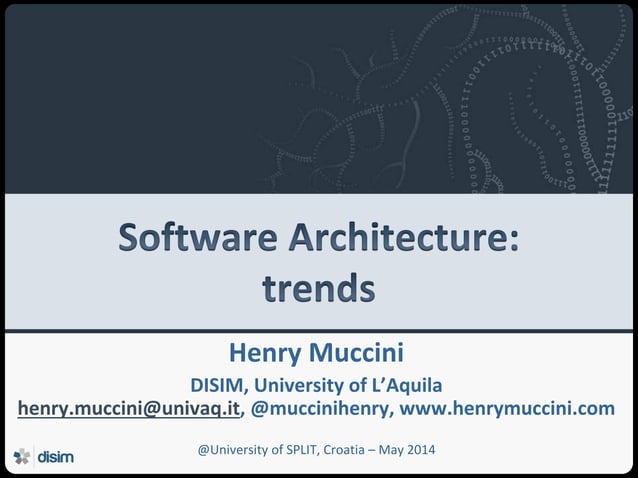 Software Architecture: Trends | PPT