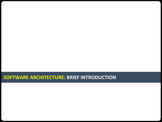 Software Architecture: Trends | PPT
