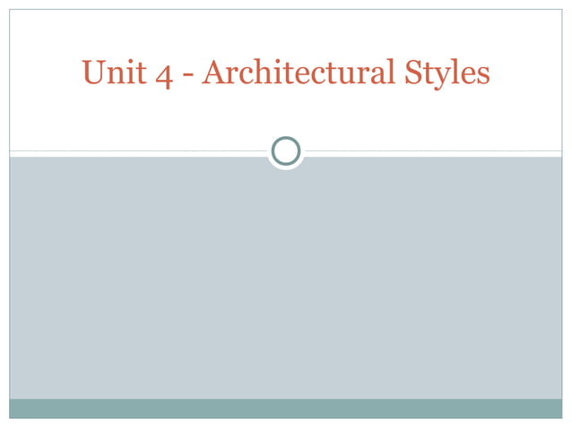 Software architecture unit 4 | PPT | Programming Languages | Computing