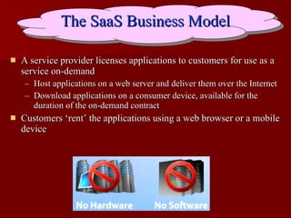 Software As A Service (SaaS) | PPT