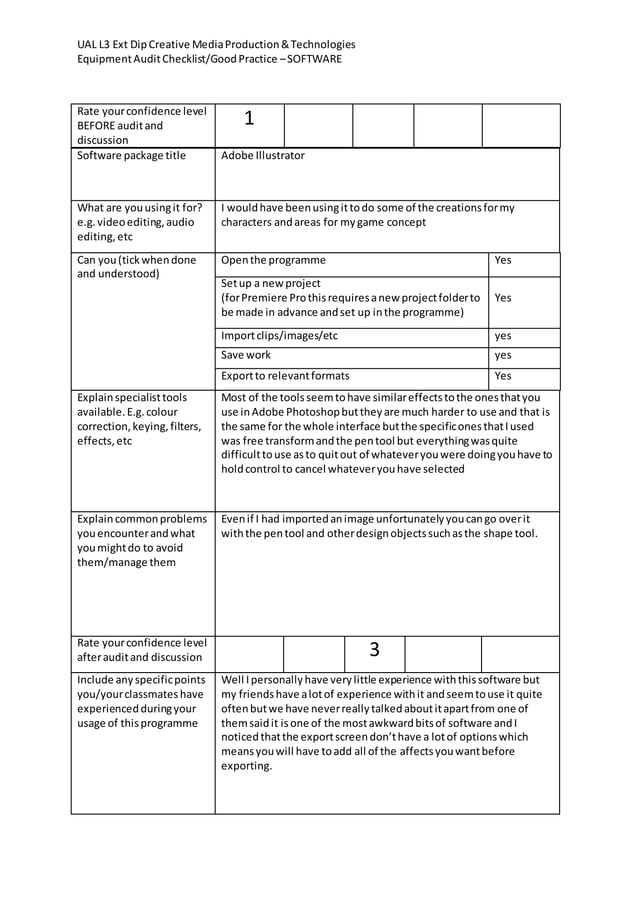 Software audit form blank | DOCX | Graphics Software | Computer ...