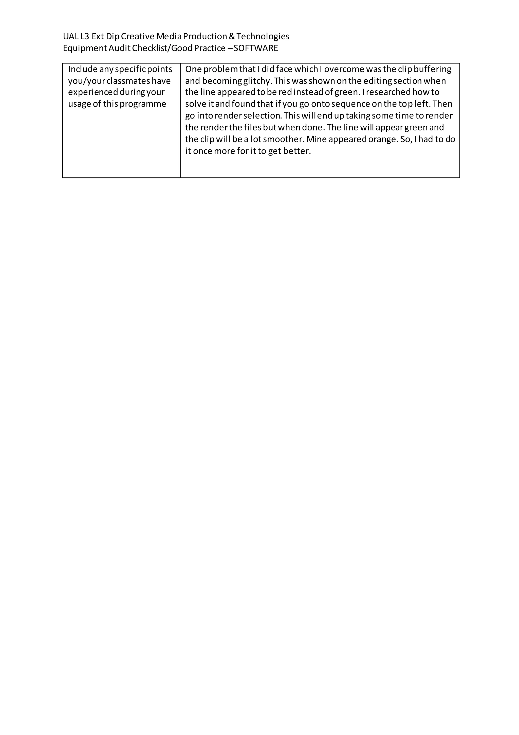 Software audit form blank | DOCX