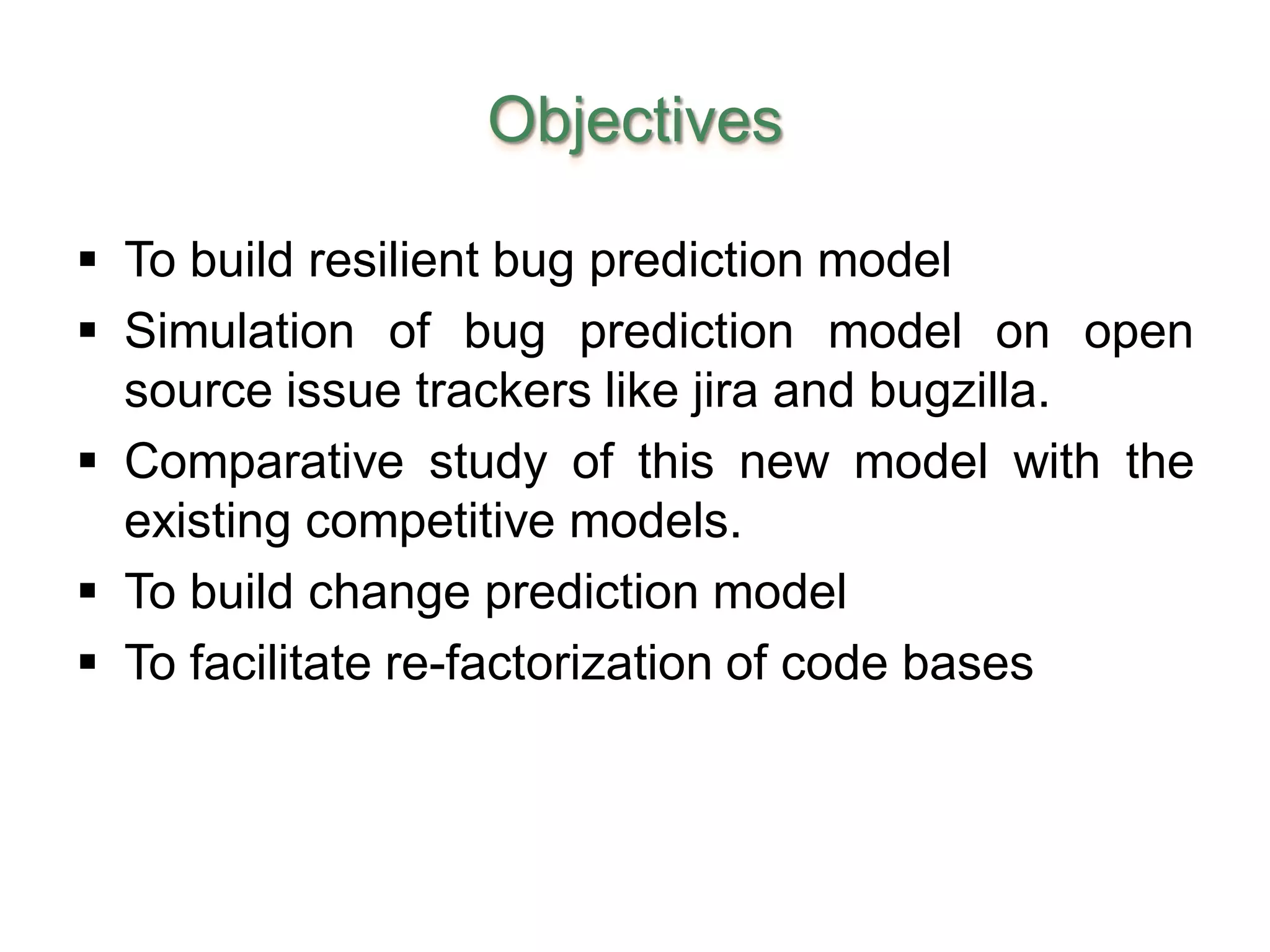Software bug prediction | PDF