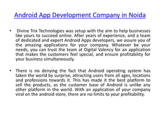 Software company noida | PPTX | Operating Systems | Computer Software and Applications