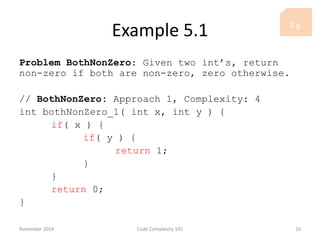 Code Complexity 101 | PDF