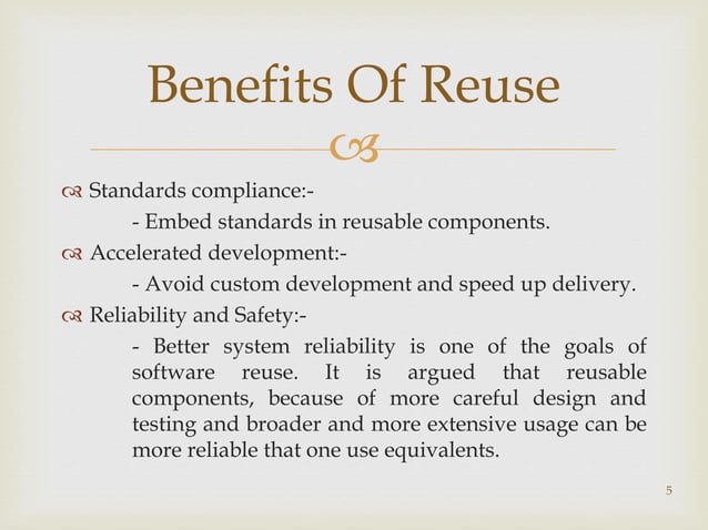 Software Component Reuse Repository Ppt