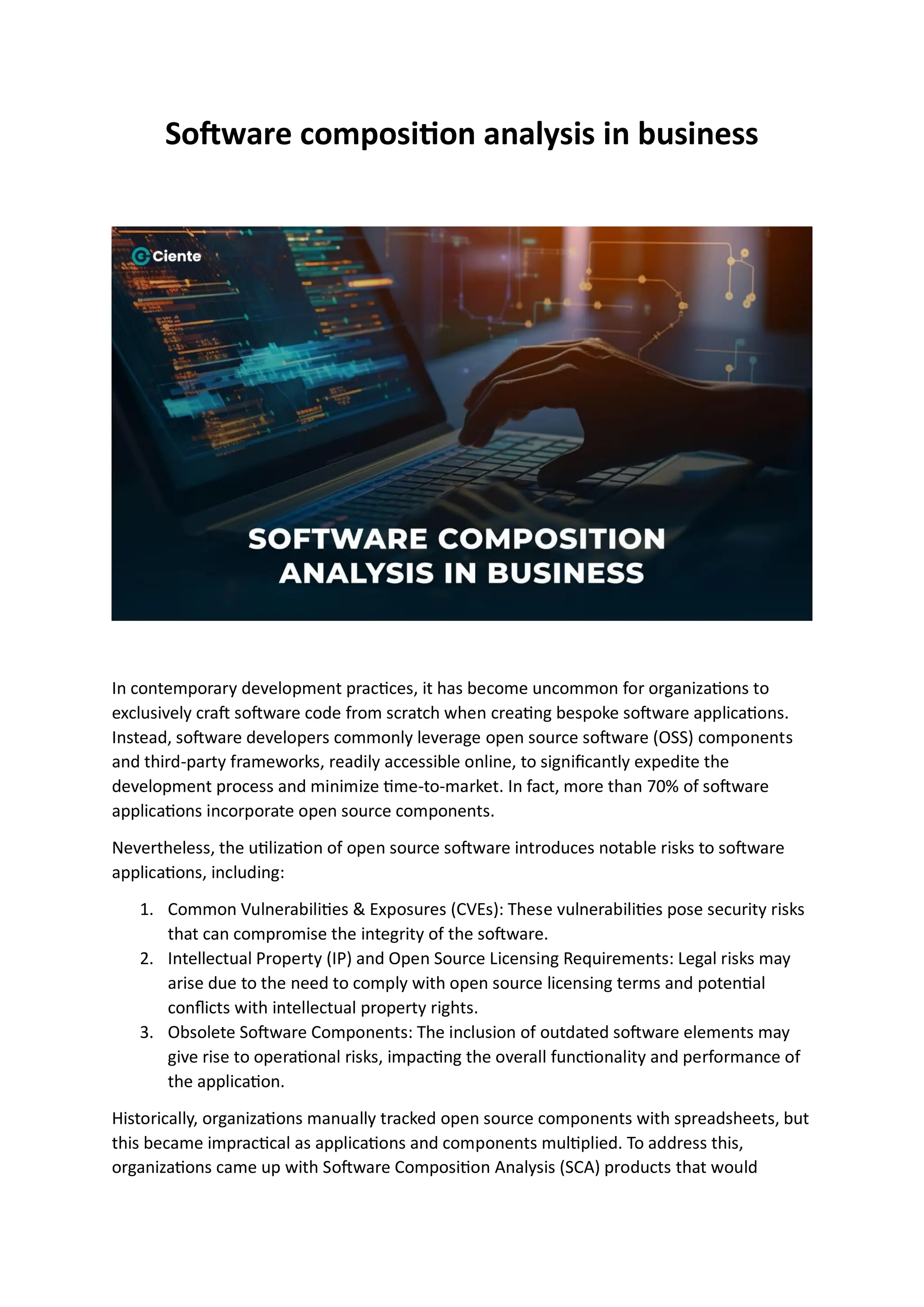 Software composition analysis in business 3.pdf