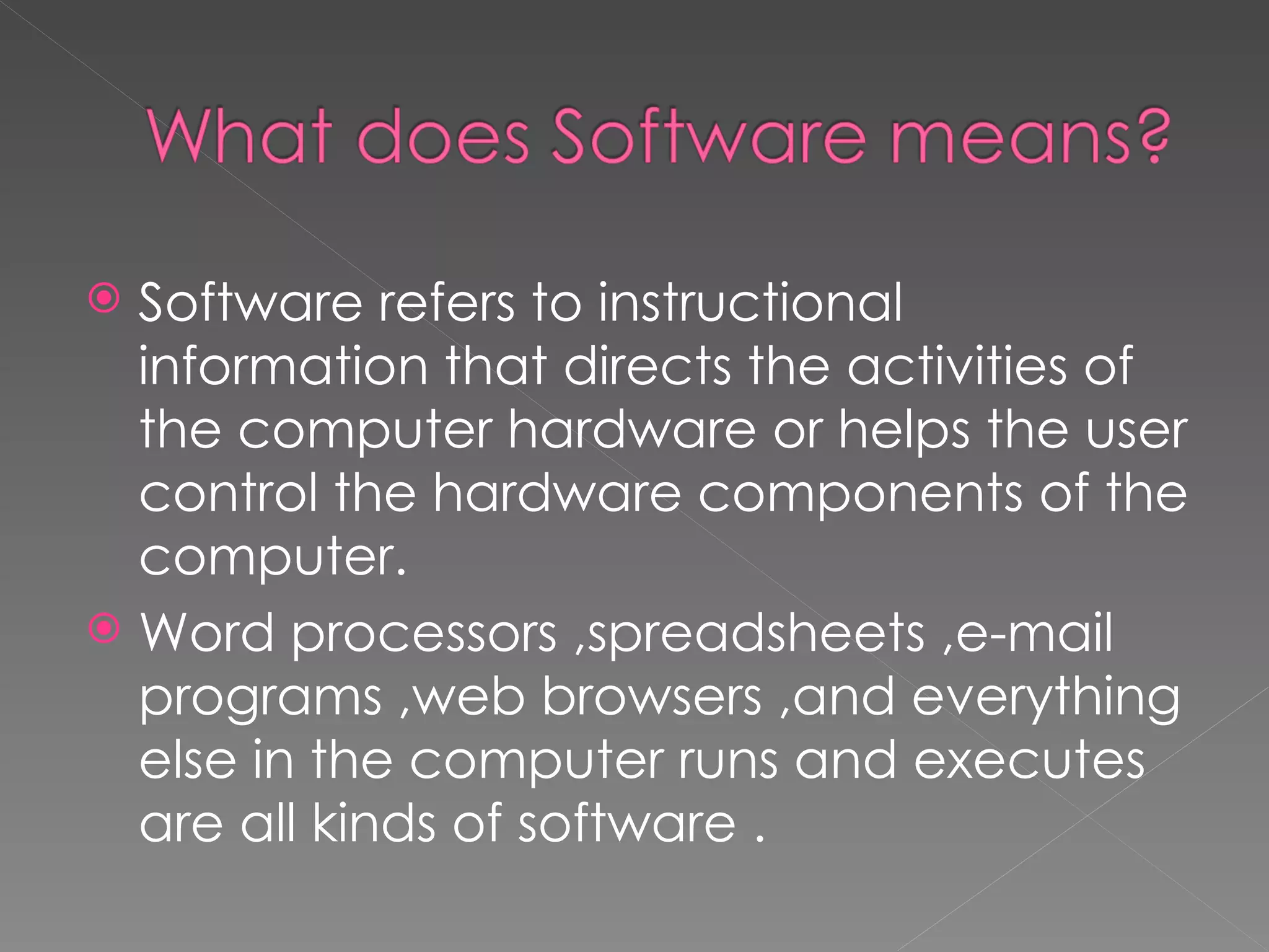 Software Concepts | PPT