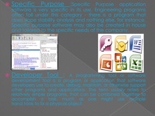 Powerpoint on Software Concept (ClassXI) | PPTX