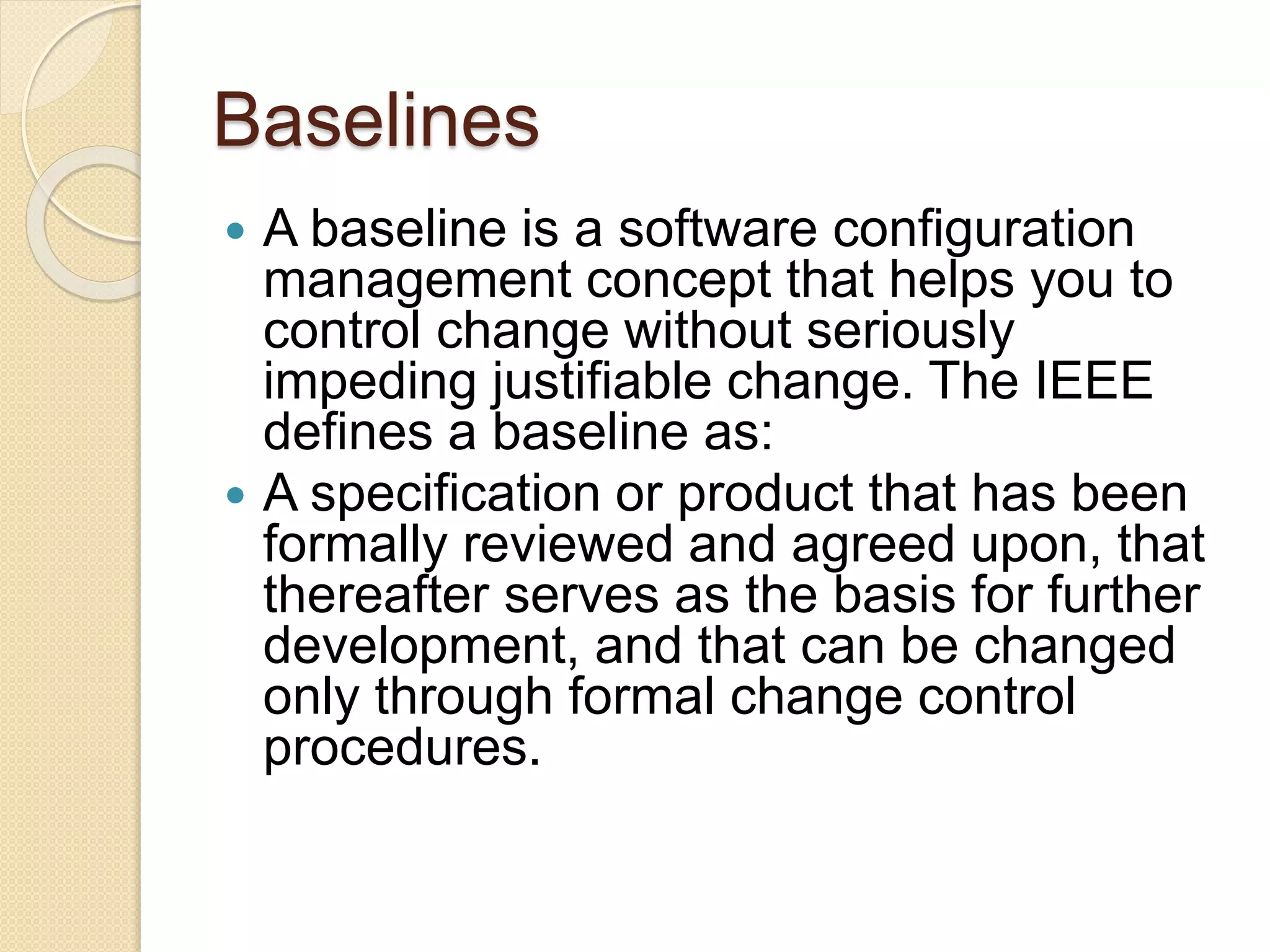 Software configuration management | PPTX