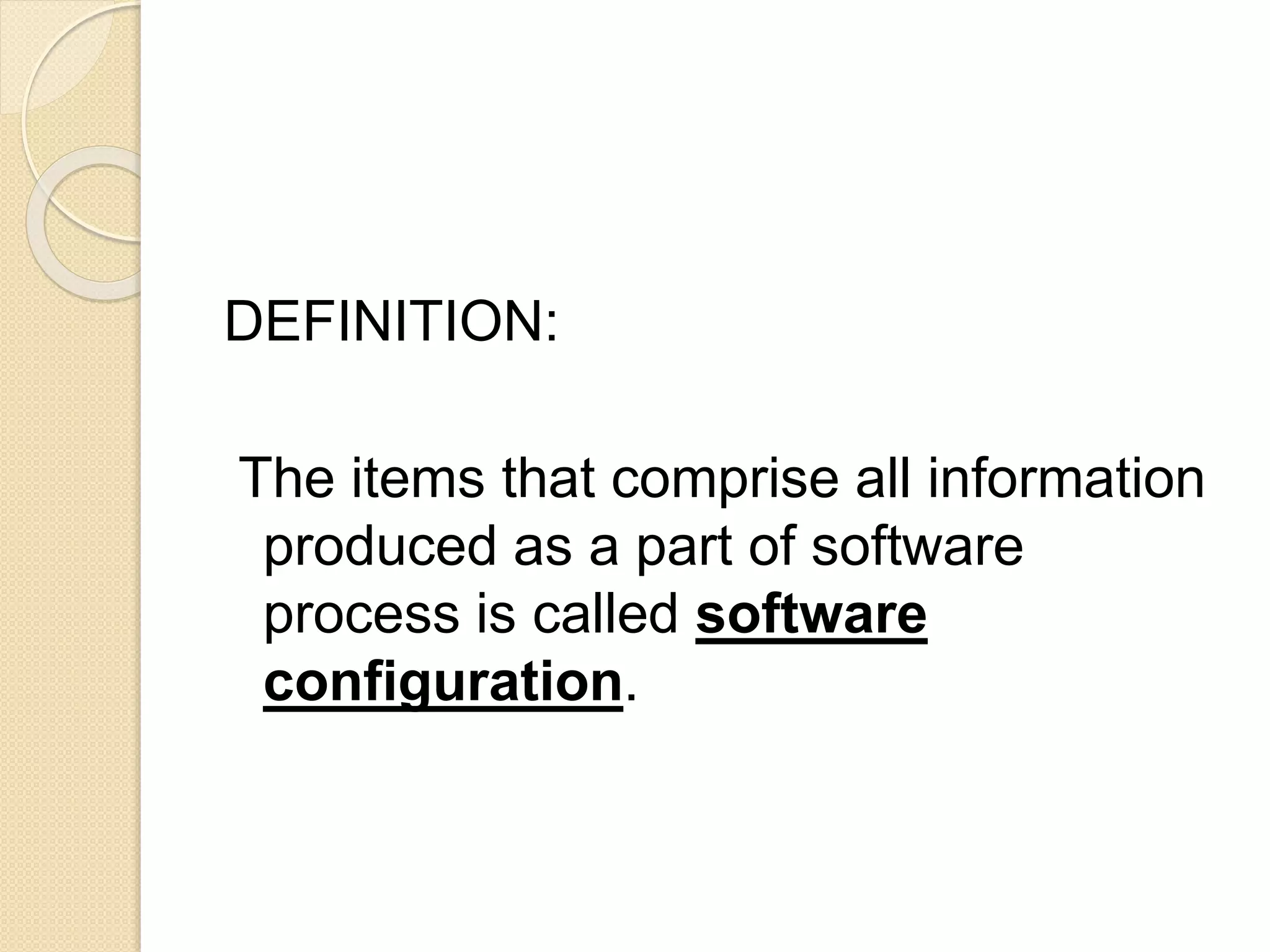 Software configuration management | PPTX